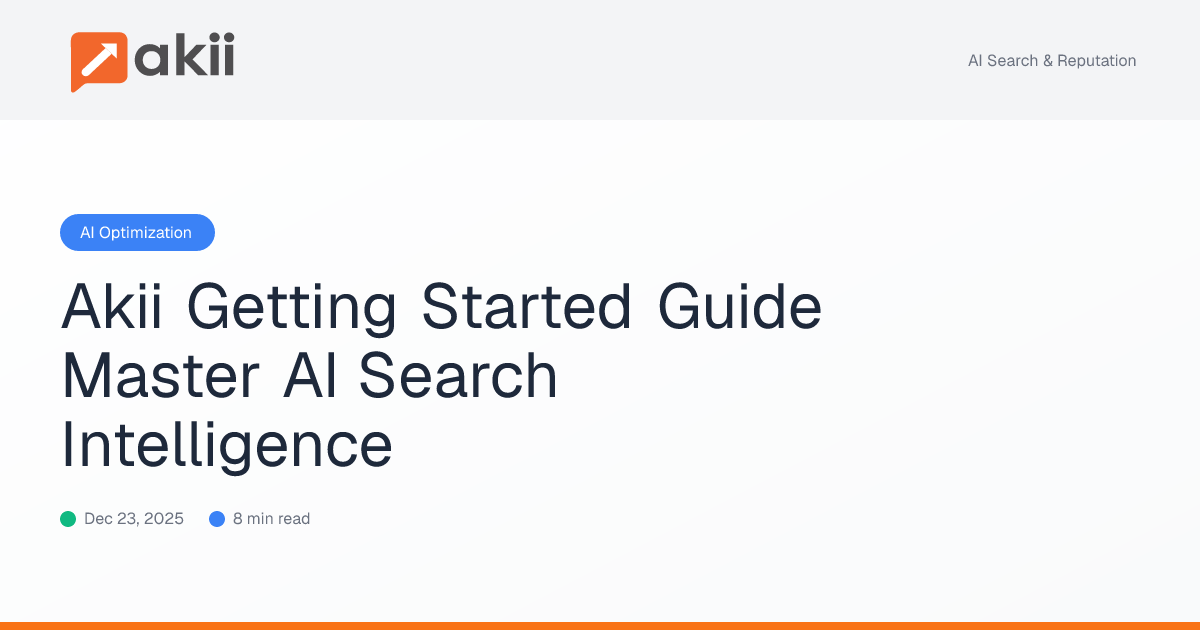 Akii Getting Started Guide That Actually Works
